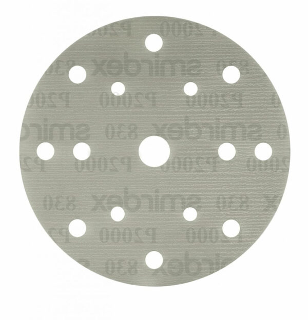 Smirdex High Grit Film Velcro Discs | 15 Hole | 150mm - Makers Base